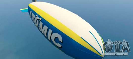 Atomic Blimp GTA 5 - screenshots, descrição e especificações da aeronave