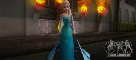 Frozen Elsa para GTA San Andreas