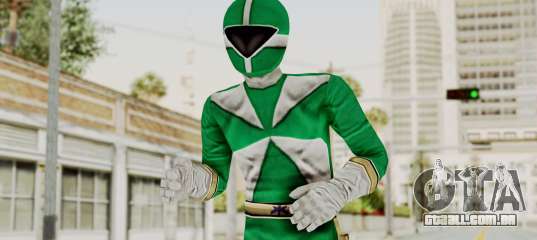 Power Rangers Lightspeed Rescue - Green para GTA San Andreas
