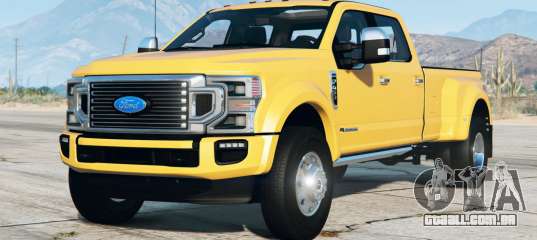 Ford F-450 Super Duty Platinum Crew Cab 2020〡add-on v1.3 para GTA 5