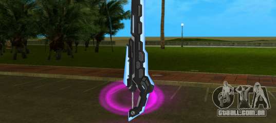 Black Heart Sword from Hyperdimension Neptunia para GTA Vice City