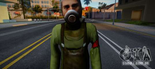 Gas Mask Citizens from Half-Life 2 Beta v2 para GTA San Andreas