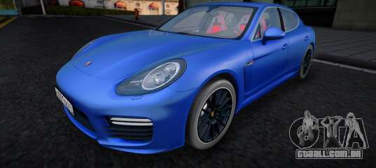 Porsche Panamera GTS (White RPG) para GTA San Andreas