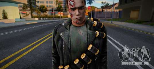 Terminator 2 Movie Skin para GTA San Andreas