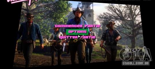 Red Dead Redemption 2 Menu 6 para GTA Vice City