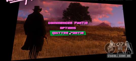 Red Dead Redemption 2 Menu 4 para GTA Vice City