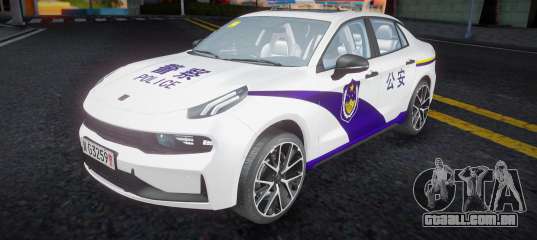 2019 Geely Lynk&Co 03 2.0TD Chinese Police Car para GTA San Andreas