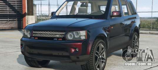 Range Rover Sport Unmarked Police Dark Gunmetal [Add-On] para GTA 5