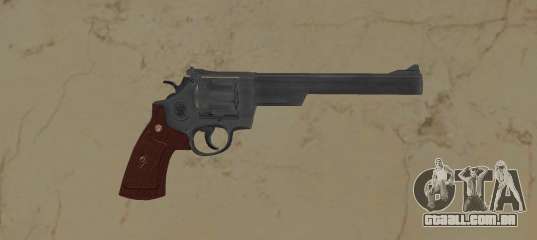 Smith and Wesson Model 29 Black para GTA Vice City