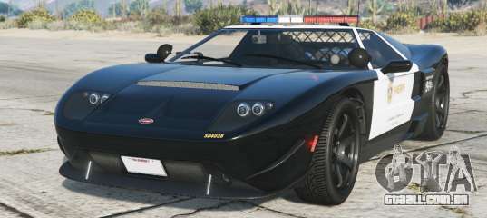 Vapid Bullet GT Departamento do Xerife do Condado de Los Santos para GTA 5