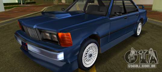 UPDATED: Retextured Sentinel XS 2.0 para GTA Vice City