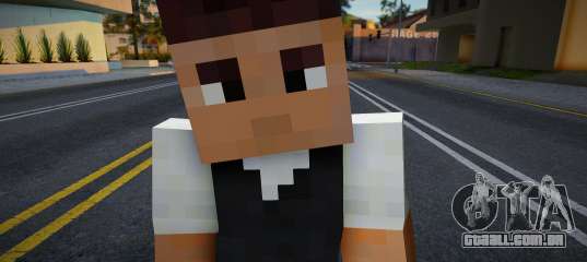 Bmytatt Minecraft Ped para GTA San Andreas