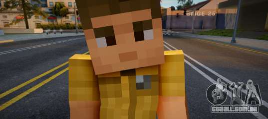 Cdeput Minecraft Ped para GTA San Andreas