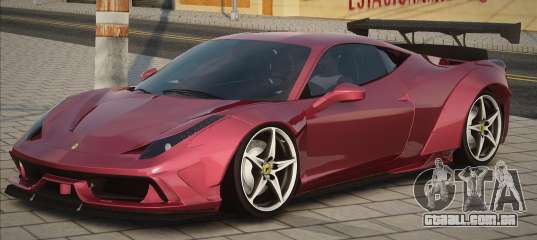 Ferrari 458 Red para GTA San Andreas