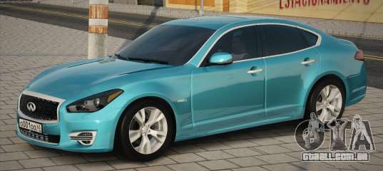 Infiniti Q70 [Blue] para GTA San Andreas
