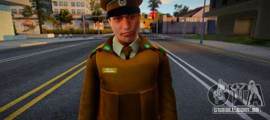 New skin cop v2 para GTA San Andreas