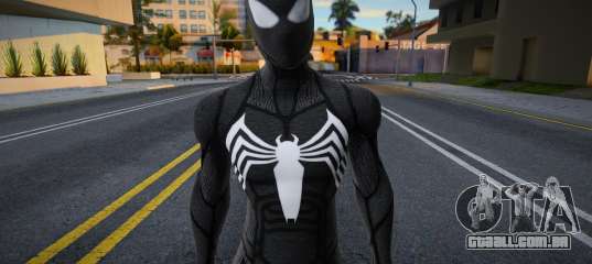 Marvels Spider-Man 2 Black Suit v1 para GTA San Andreas