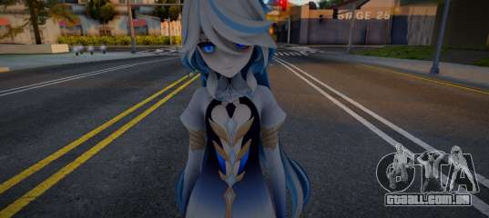 Focalors Archon Genshin Impact v3 para GTA San Andreas