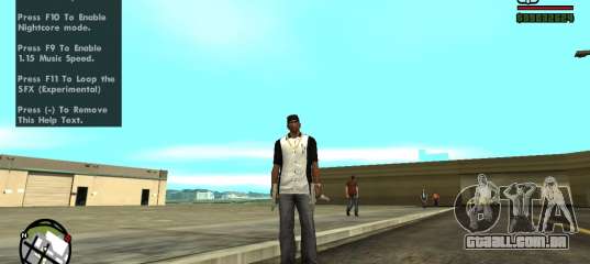 Modificador de áudio SFX - Mod para GTA San Andreas