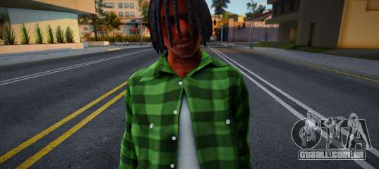 [HQ] grove with dreads para GTA San Andreas