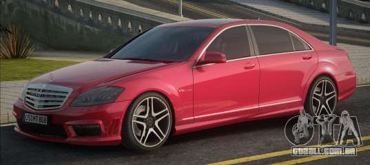 Mercedes-Benz W221 AMG W12 Biturbo Red para GTA San Andreas