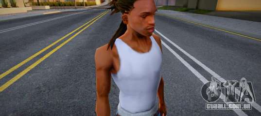 Dreads for CJ para GTA San Andreas