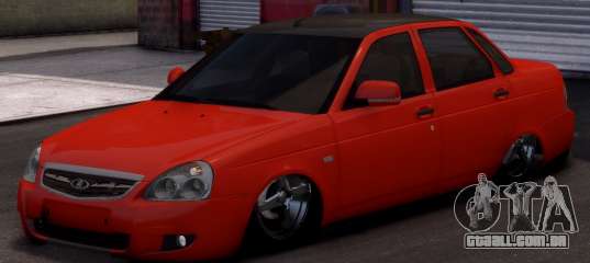 Lada Priora Red para GTA 4