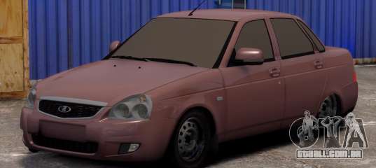 Lada Priora Stock [Red] para GTA 4